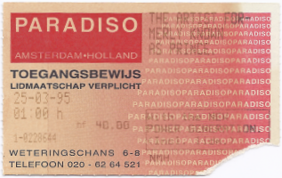 The Artist Formerly Known As Prince, 03/26/1995