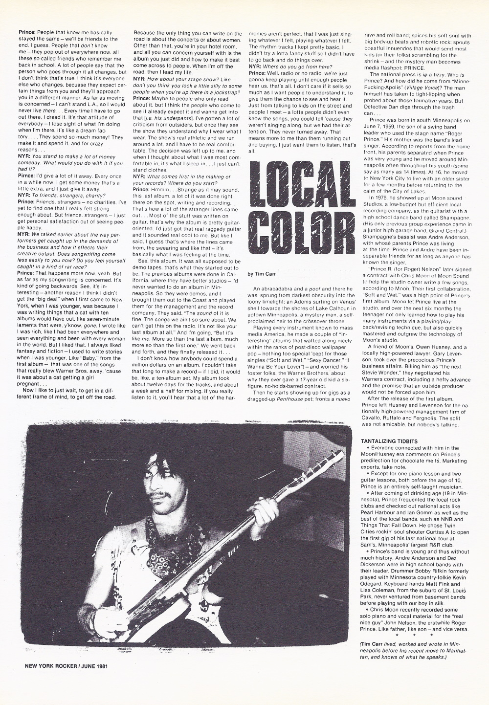 Prince - Dirty Mind - Reviews, press & interviews